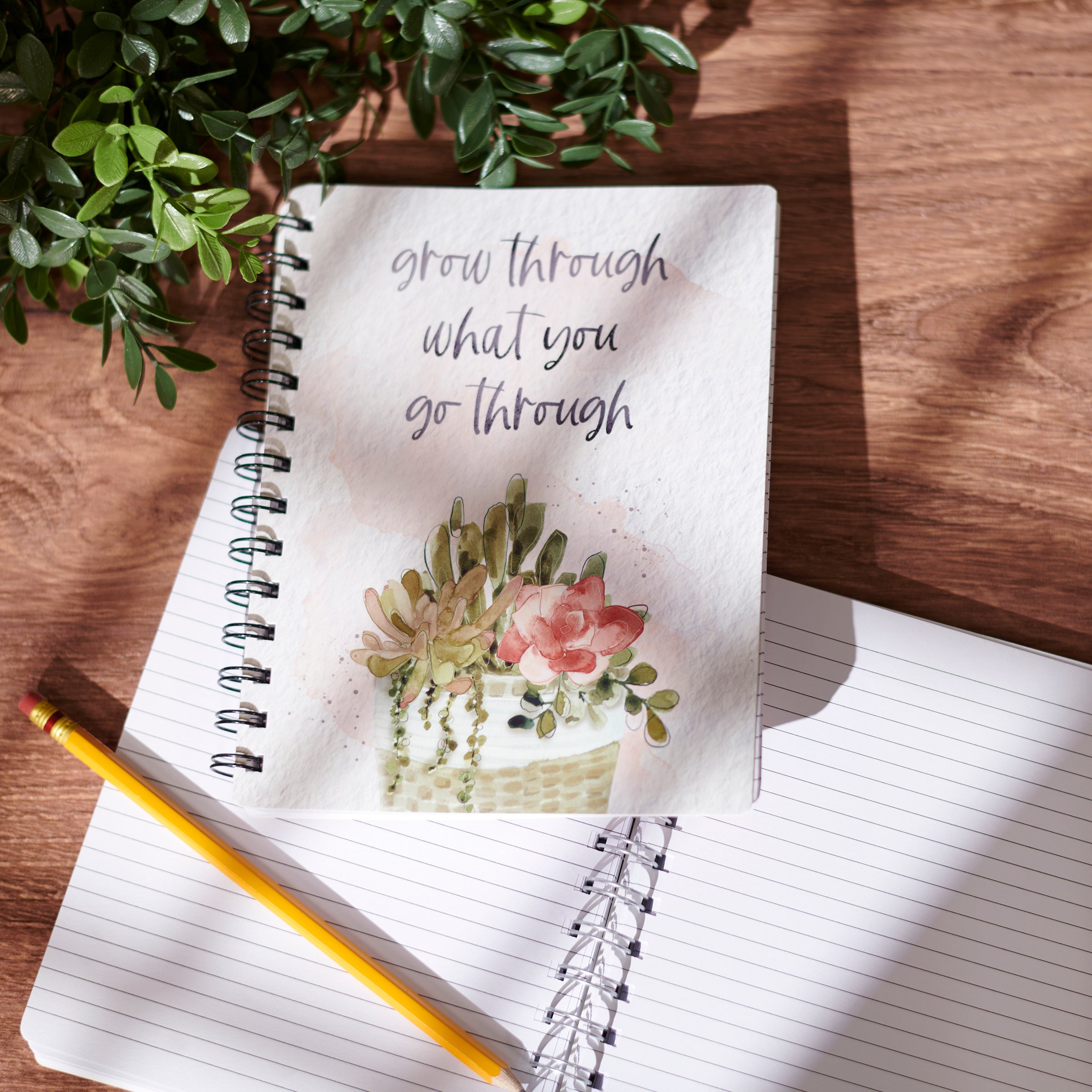 Grow Through Notebook – Endless Dreams Boutique