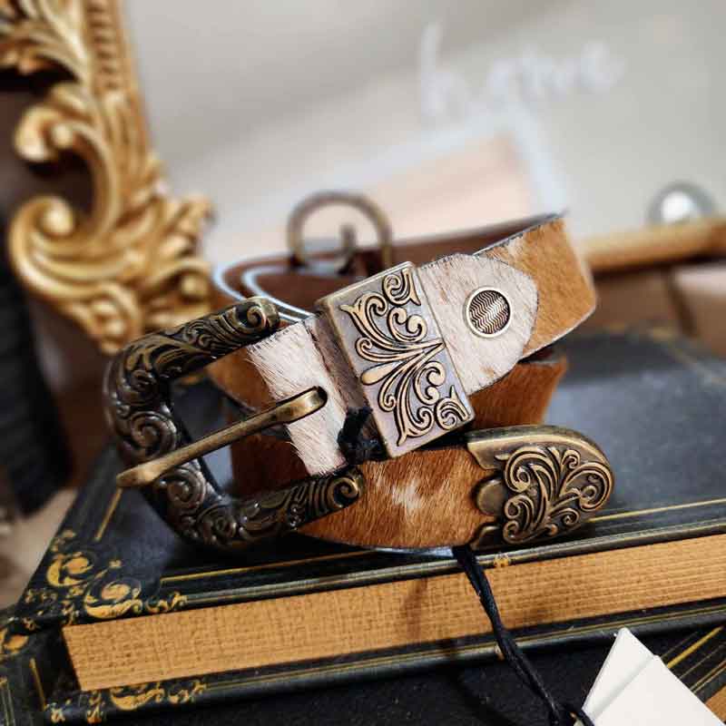 Minimalistic Hair-On Belt – Endless Dreams Boutique