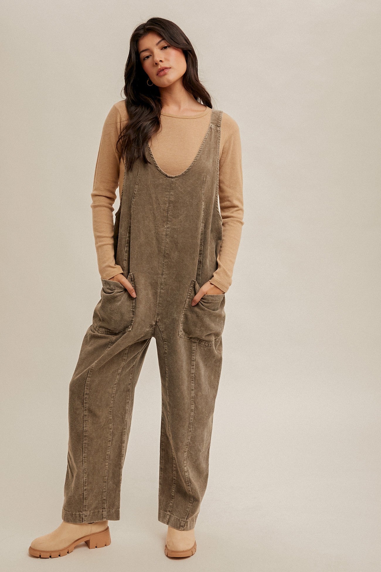 Snow Wash Corduroy Overalls – Endless Dreams Boutique
